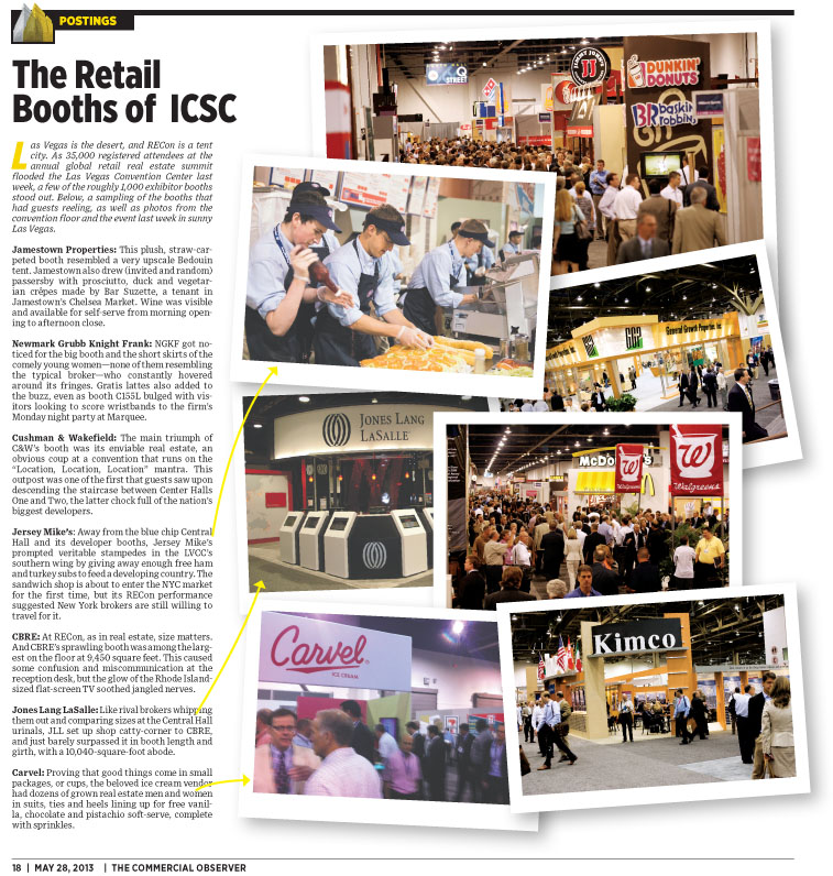 The Best Booths At Last Week’s ICSC RECon – Commercial Observer