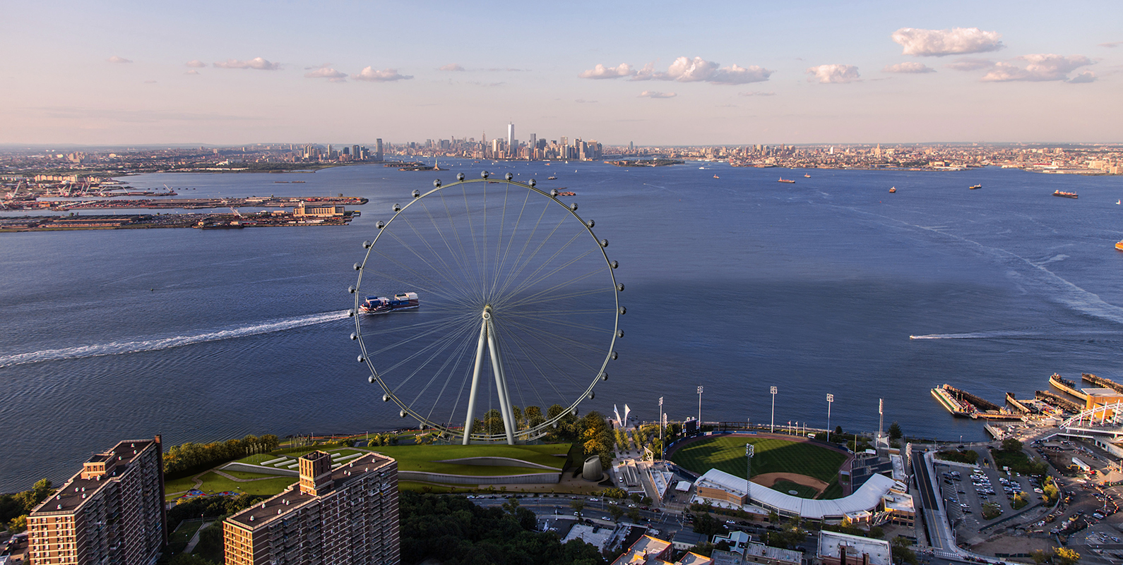 Sky-High Ferris Wheel, Massive Outlet Stand to Transform SI ...