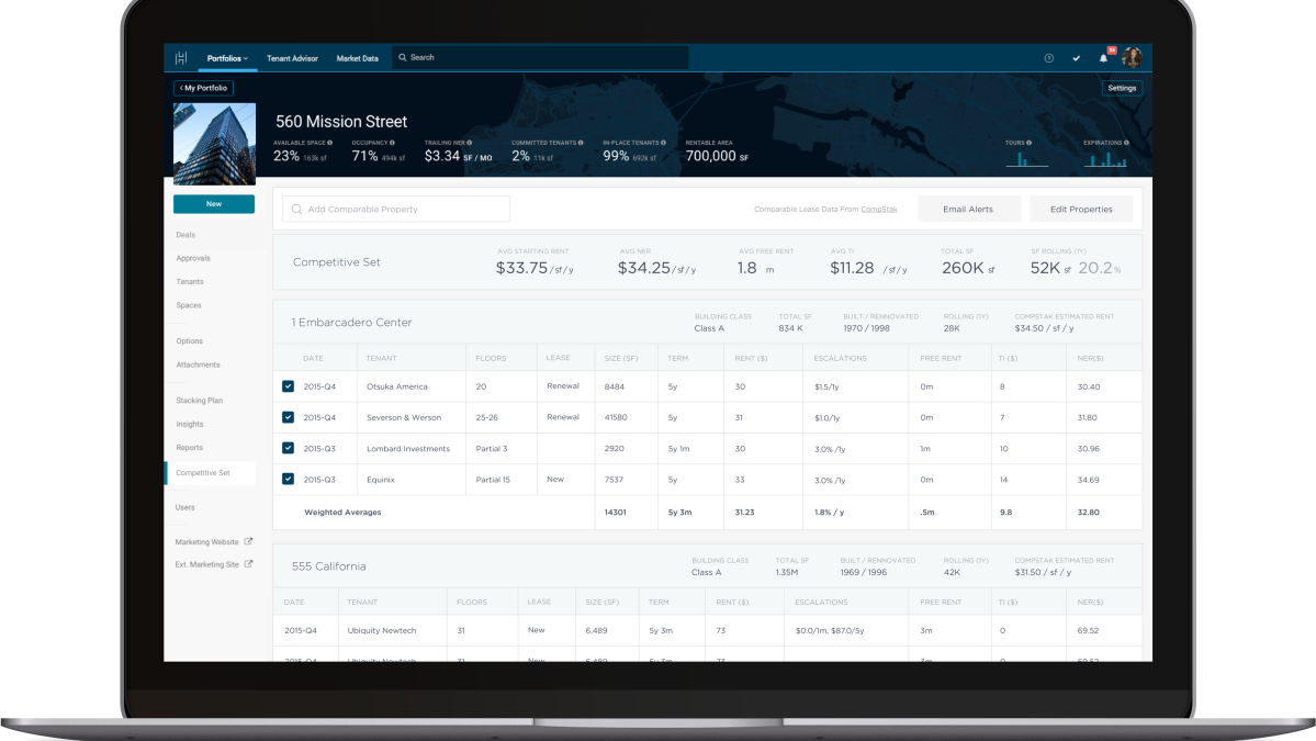 Hightower to Provide More Leasing Data to Users Via CompStak Partnership – Commercial Observer