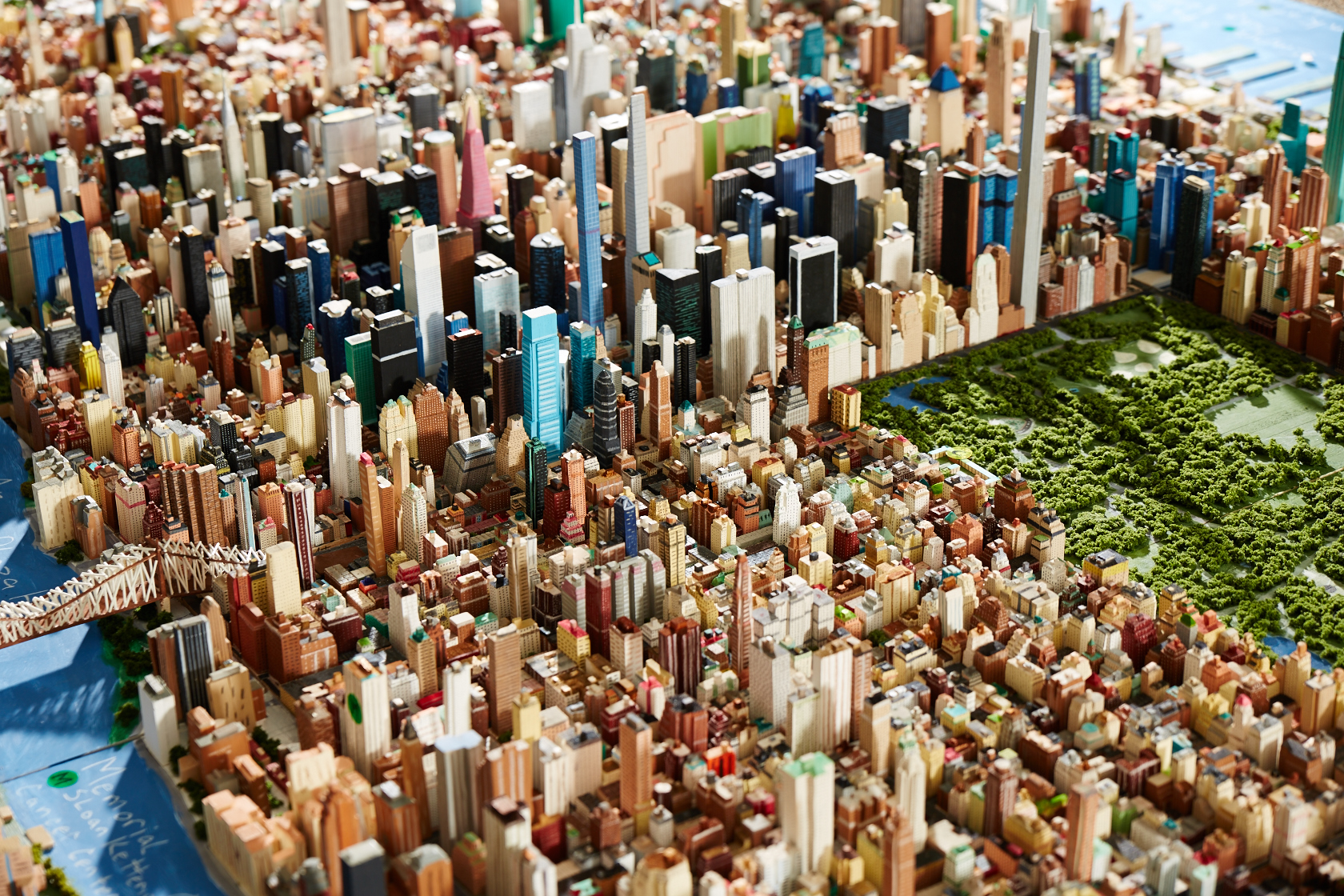 Queens Native Constructs Mini-Manhattan Model With 37,000 Buildings ...
