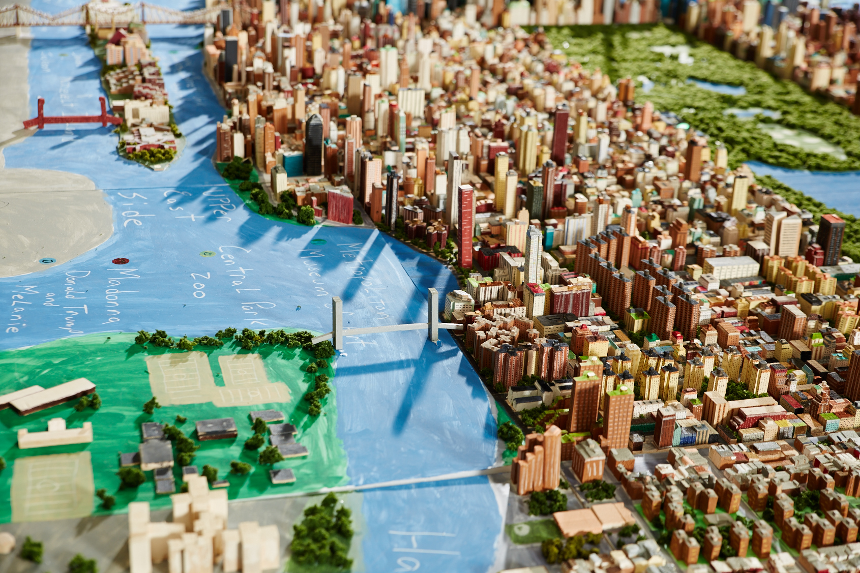 Queens Native Constructs Mini-Manhattan Model With 37,000 Buildings ...
