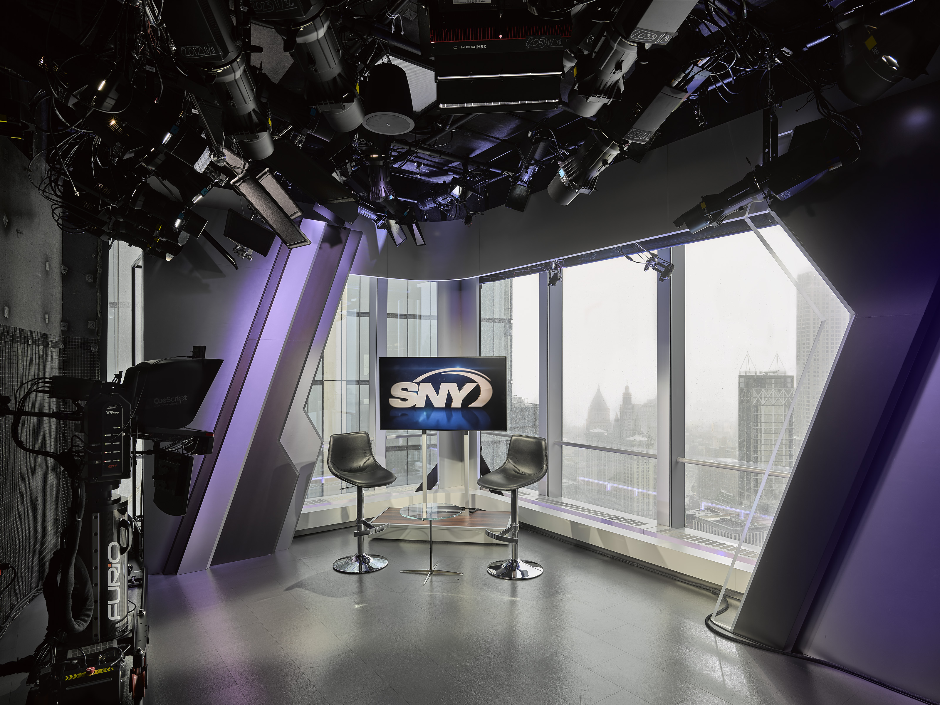 Inside the New Offices of SportsNet NY and Sterling Equities in WTC ...