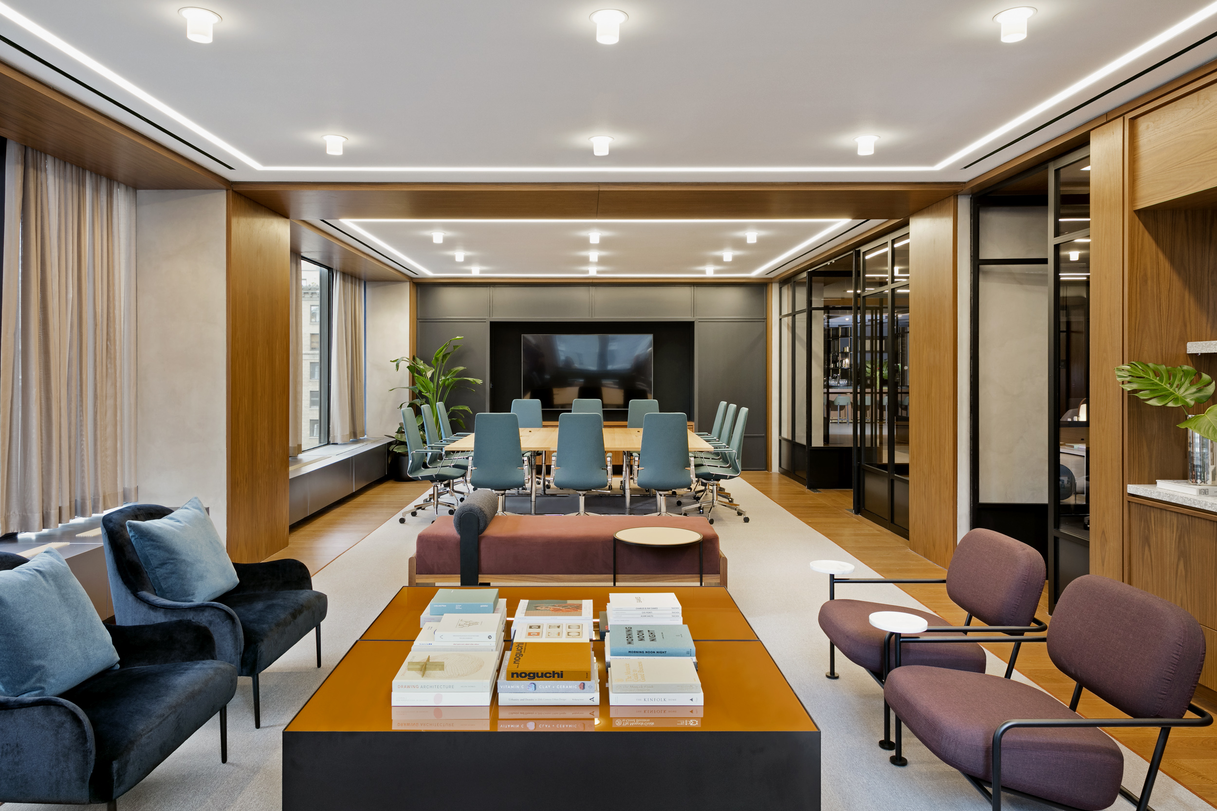 The Plan: A Mid-Century Modern Lounge at 1700 Broadway – Commercial ...