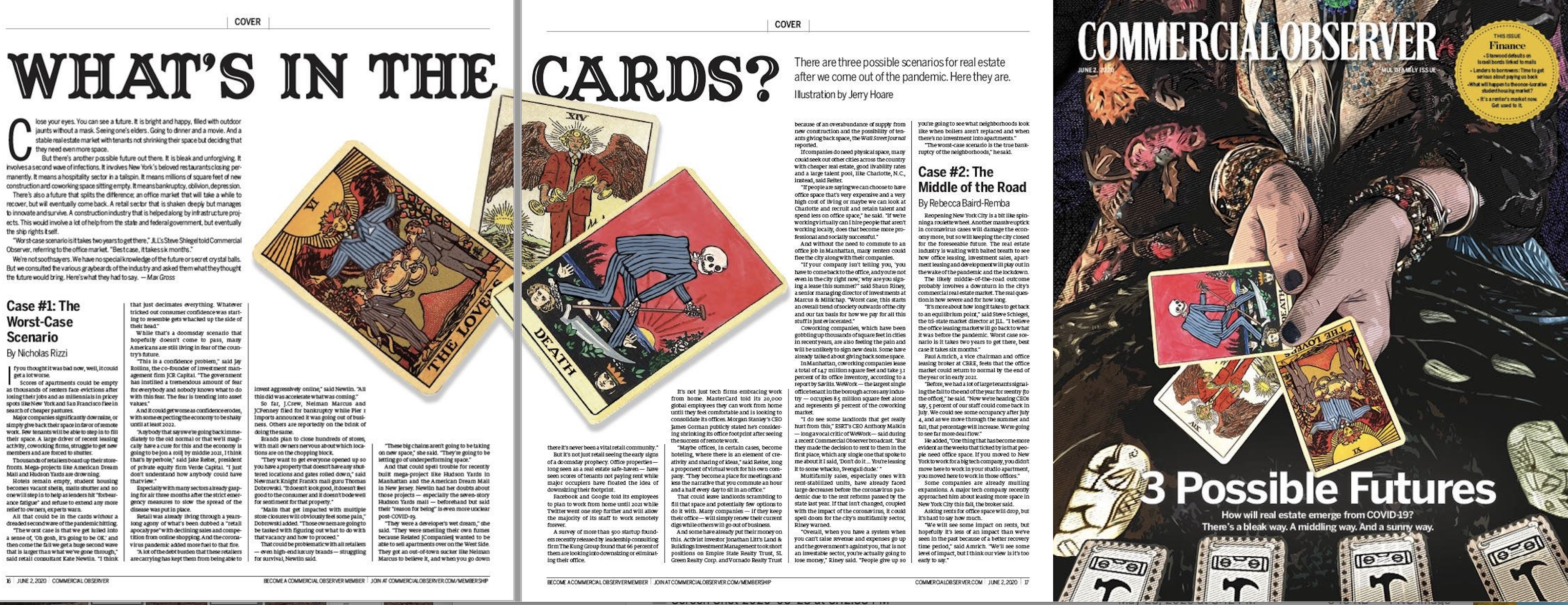 In This Week’s Issue: 3 Possible Futures – Commercial Observer