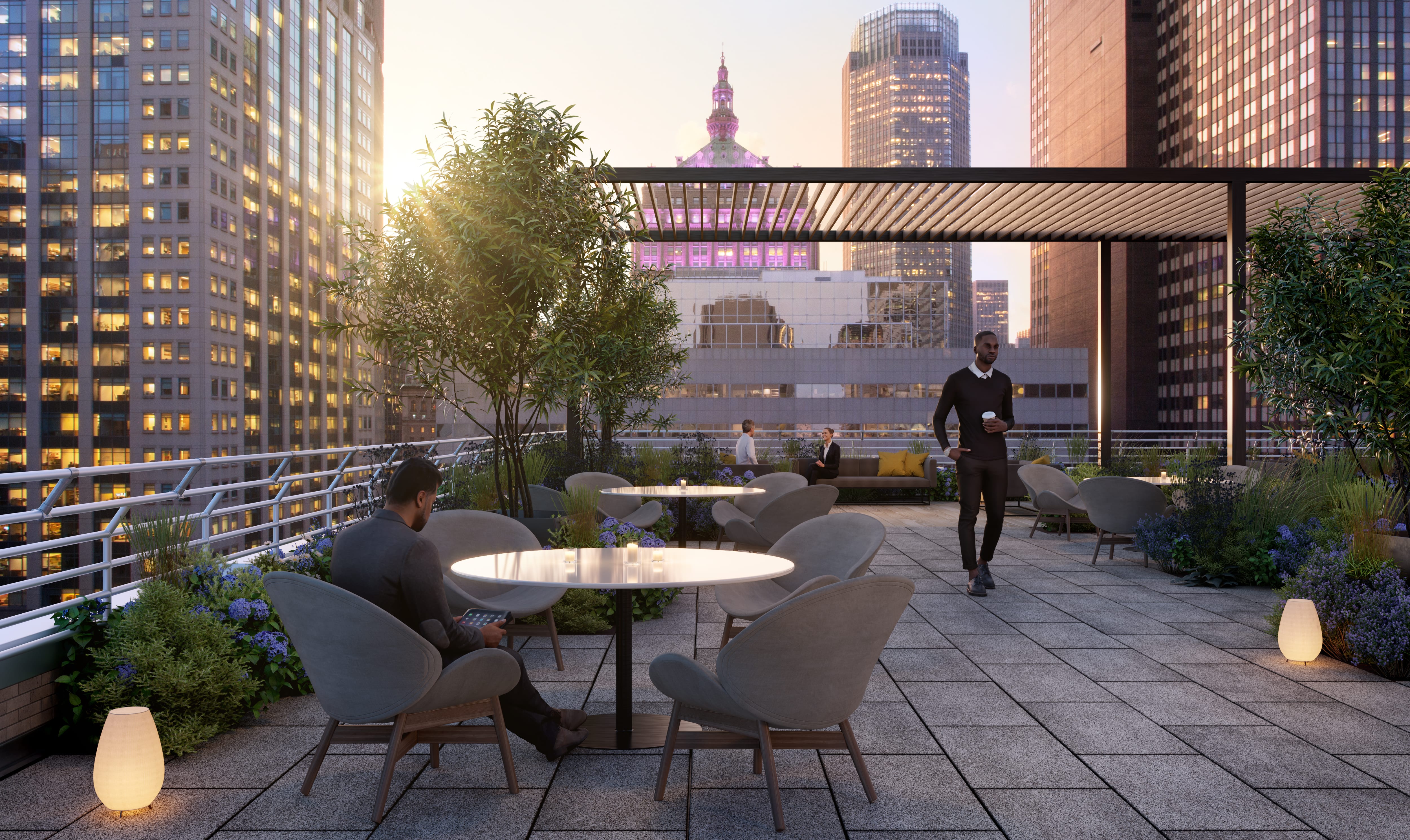TIAA’s HQ at 730 Third Avenue Gets Midcentury-Inspired Renovation ...