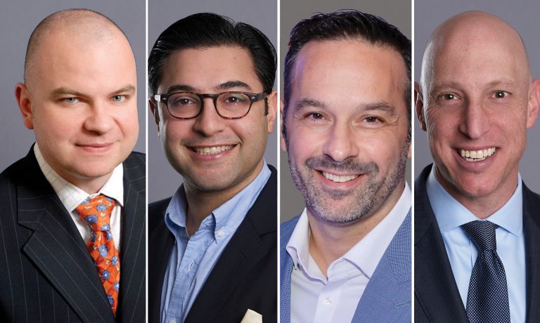 Patrick Hanlon, Jason Krane, Evan Linkner and Russell Schildkraut ...