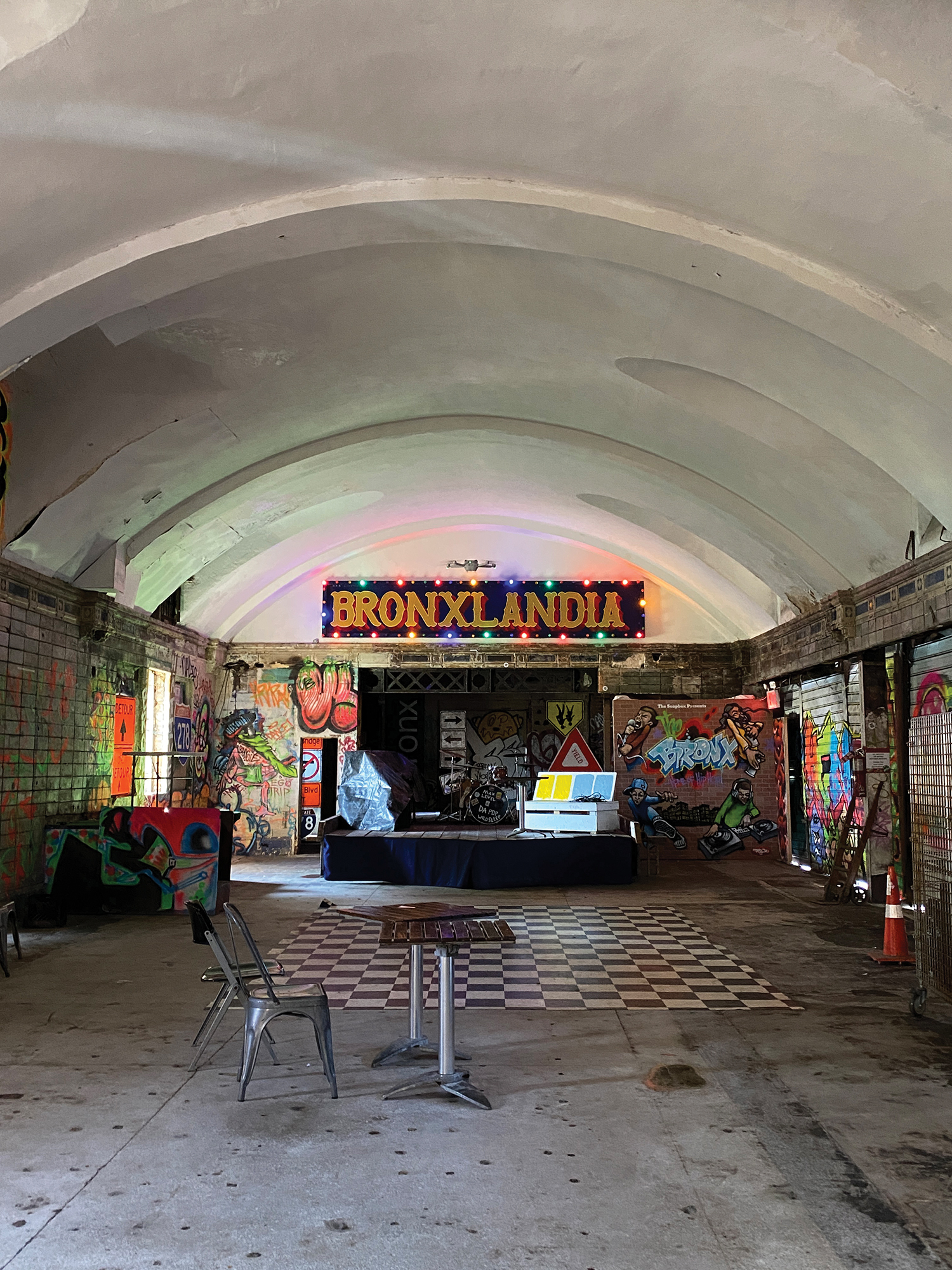 How the Bronx’s Old Hunts Point Station Became an Event Space ...