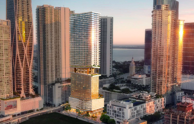 Falcone Group Proposes Miami Worldcenter Hotel and Resi Tower ...