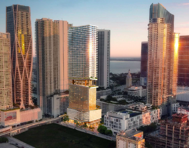 Falcone Group Proposes Miami Worldcenter Hotel and Resi Tower ...