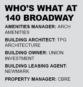 The Plan: 140 Broadway’s Amenity Space Was Designed for the Cool Kids ...